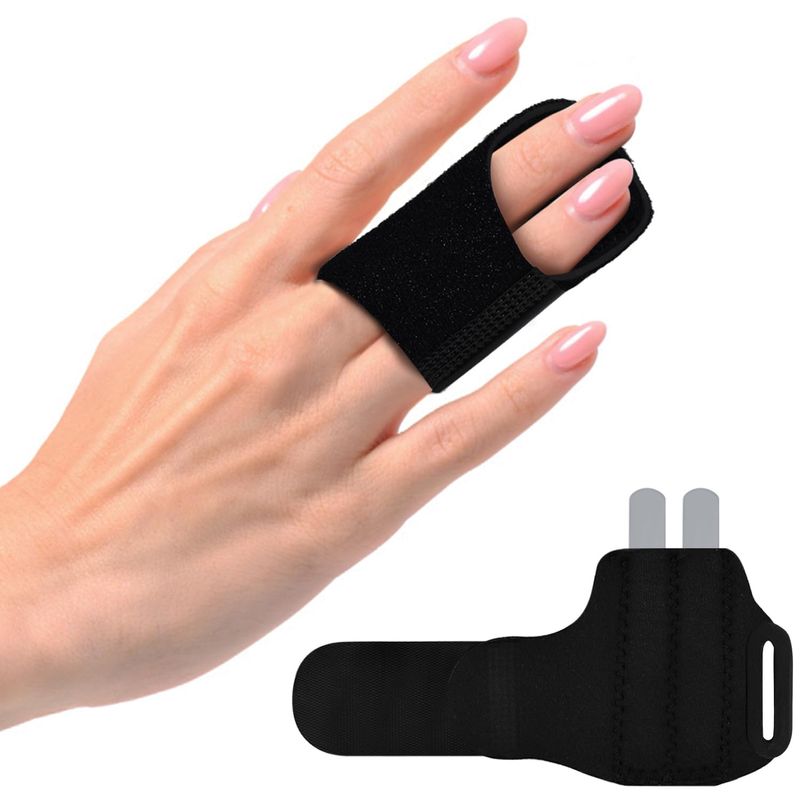 VerteLife Upgraded Finger Splint Single or Double Buddy Splints with 2 ...