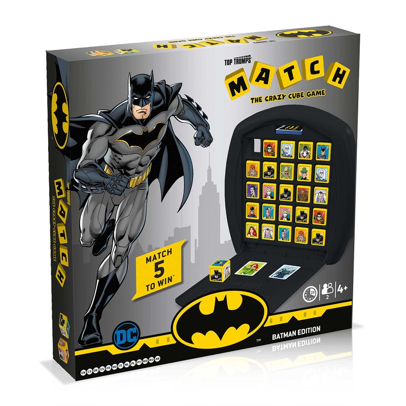 Top Trumps Match DC Comics Batman Board Game, Play with Batman, Robin ...