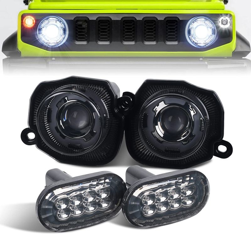 Jimny JB64 Jimny Sierra JB74 LED Front Grille Turn Signals Side Turn ...