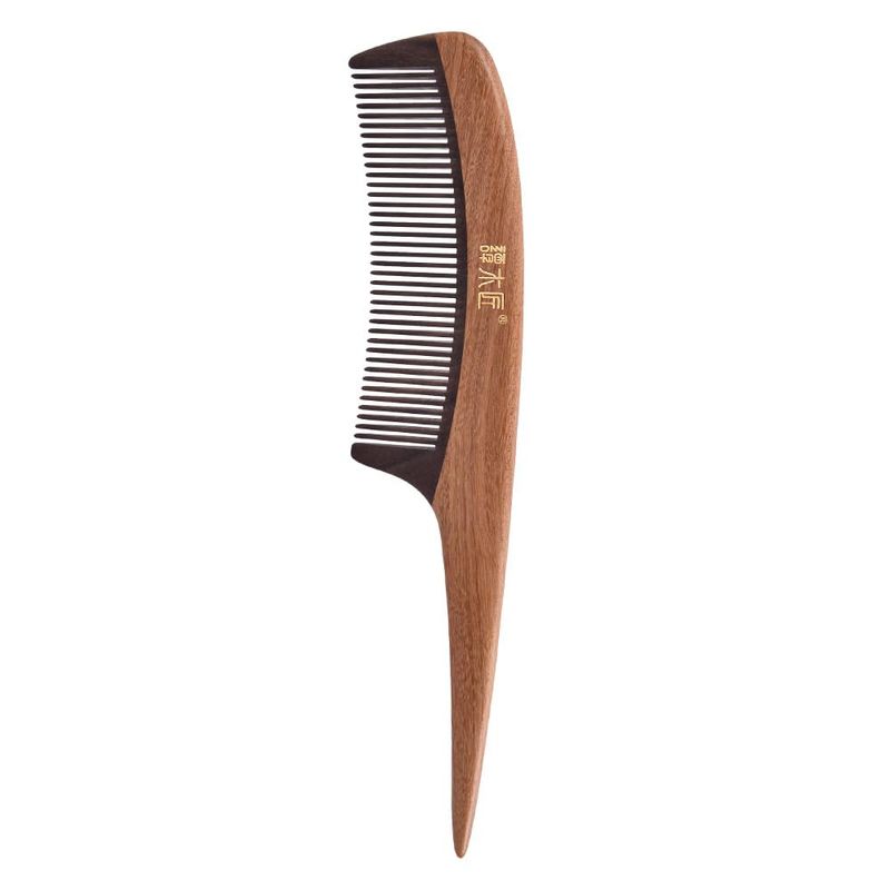 TAN MUJIANG Hair Comb Natural Wood Scalp Massage Anti-static (Teasing ...
