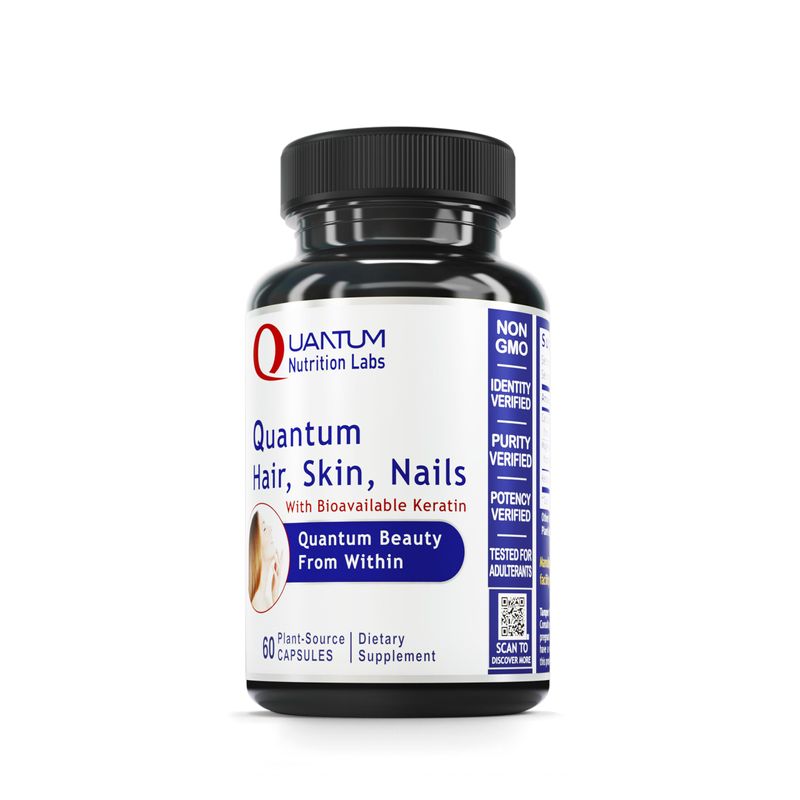 QNL Quantum Hair, Skin, Nails - Keratin Supplement to Support Hair ...
