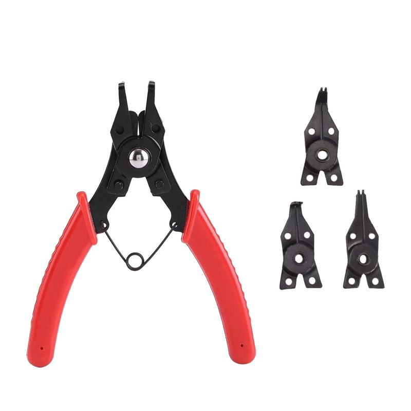 DFsucces Snap Ring Pliers, Internal and External Circlip Pliers ...