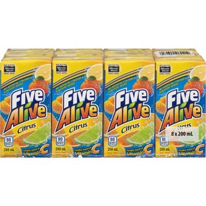 Five Alive Citrus Juice Box (8-Pack) 6.7Oz {Imported from Canada ...