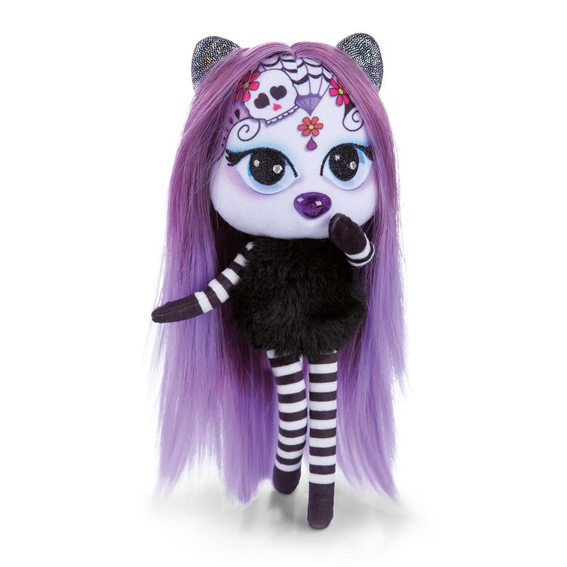 NICI Pixidoos Sunli the Doll toy 20 cm, Giftbox incl. tattoo set for kids, hair comb ...