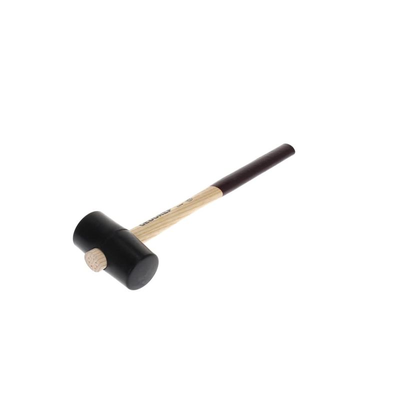 GEDORE 8825500 Rubber Mallet with Wooden Handle, Diameter 40 mm, Hammer ...
