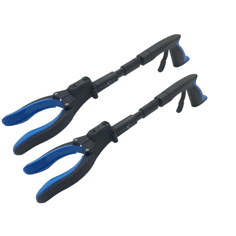 Grabber Reacher Tool 19" Aluminum Magnetic Claw with LED Light, Reacher ...