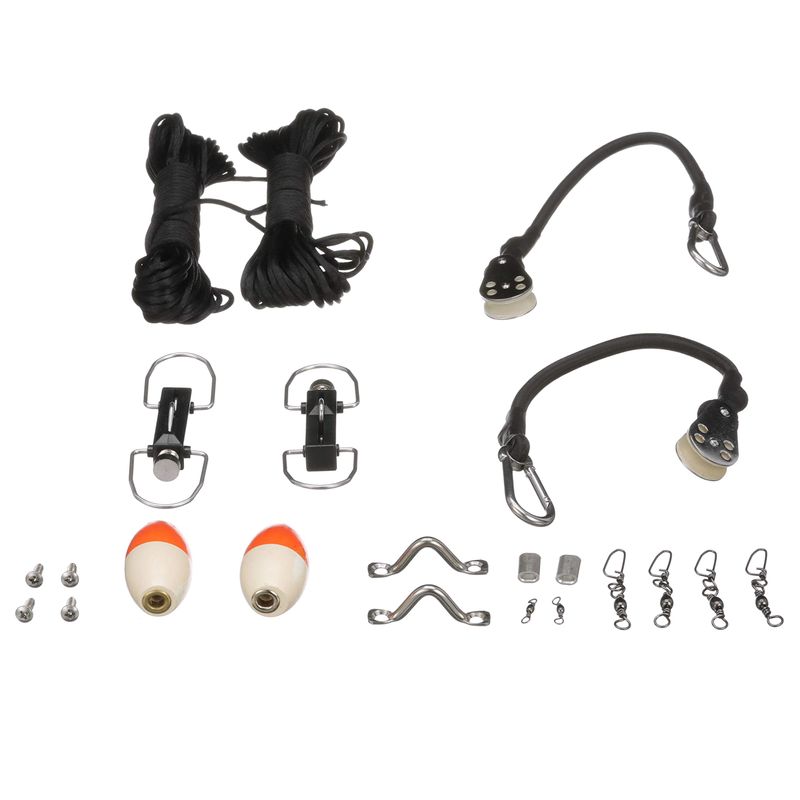 Seachoice Premium Outrigger Rigging Kit, Rigs 1 Pair of Outriggers Up ...