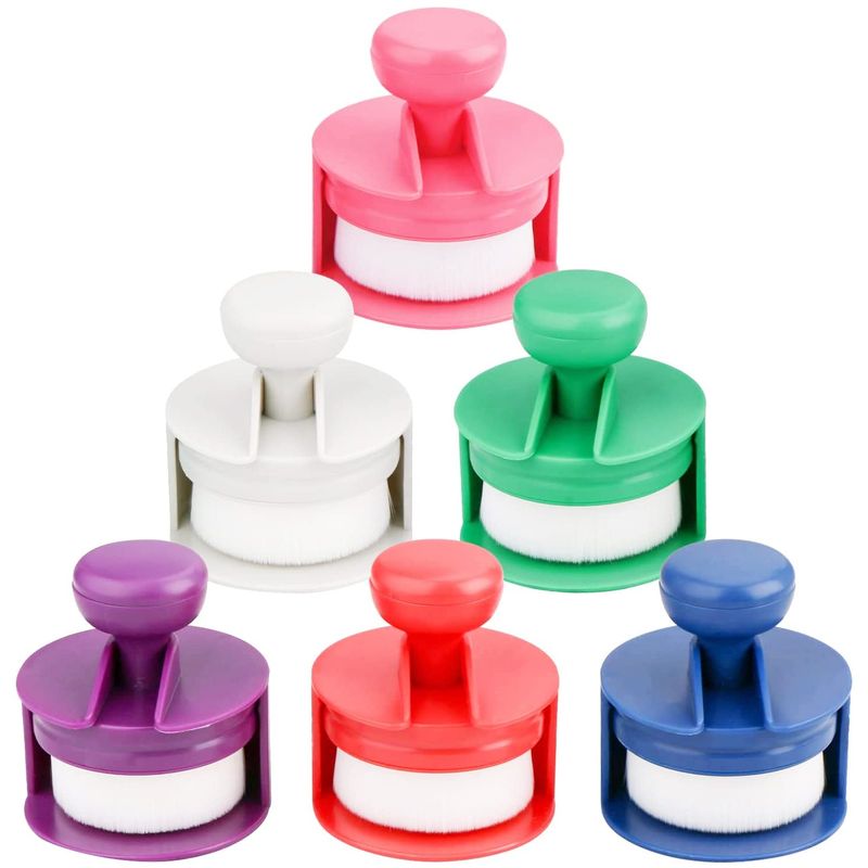 Yoseng 6 Pack Ink Blending Brushes for Card Making - Professional ...