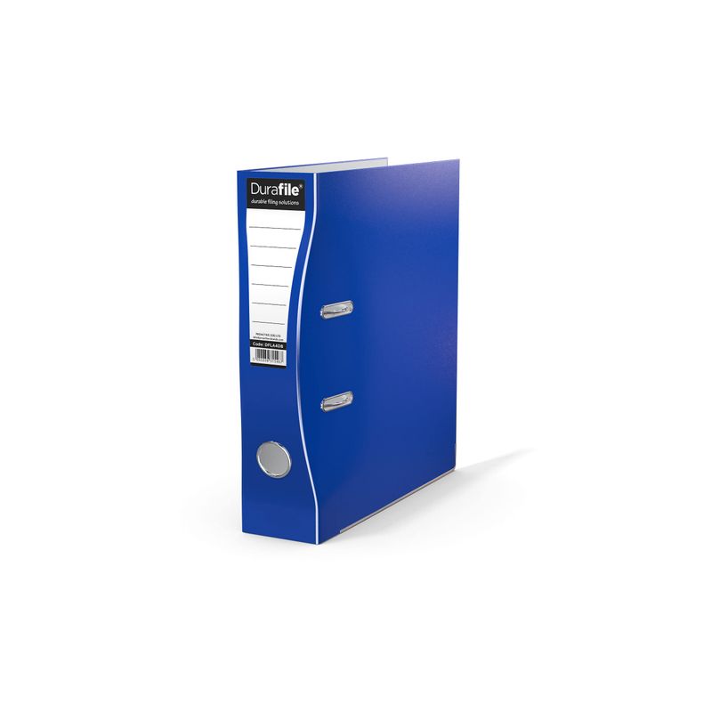 Durafile Lever Arch File, Dark Blue File, 'Ergonomic Curved Spine ...