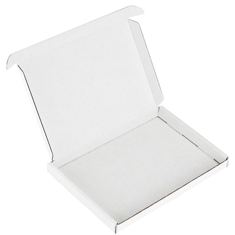 MEG4TEC 50 Pack Shipping Coloured Boxes A5/C5 Cardboard Large Letter ...