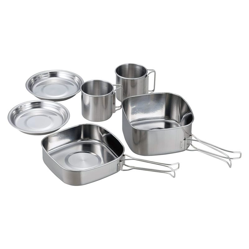 Kakusee Sola PP-04 Square Camping Pot, Set of 6 - Online Marketplace ...