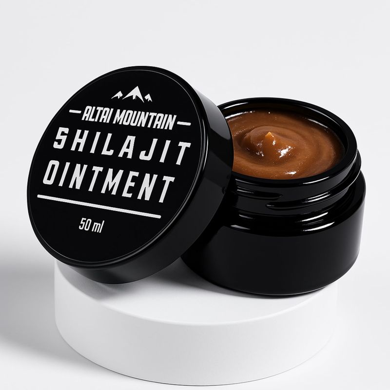 Shilajit Natural Skin Balm – 50ml Healing & Rejuvenating Formula for ...