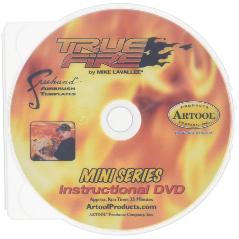 Artool Freehand Airbrush Templates, True Fire Mini Series - Online ...
