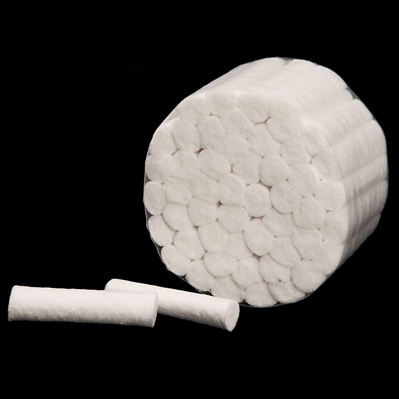 AOVNA Dental Cotton Gauge Rolls Dental Cotton Rolls Natural Cotton ...