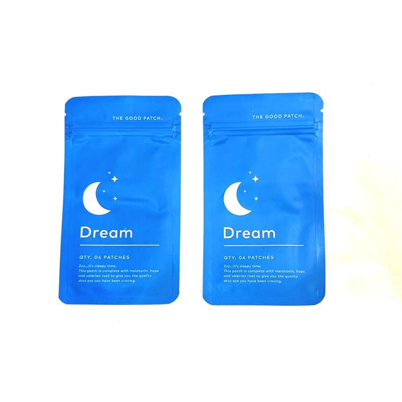2-PACK The Good Patch DREAM Plant Patch Sleepy Time Pack of 4 patches Sleep Aid - Online ...