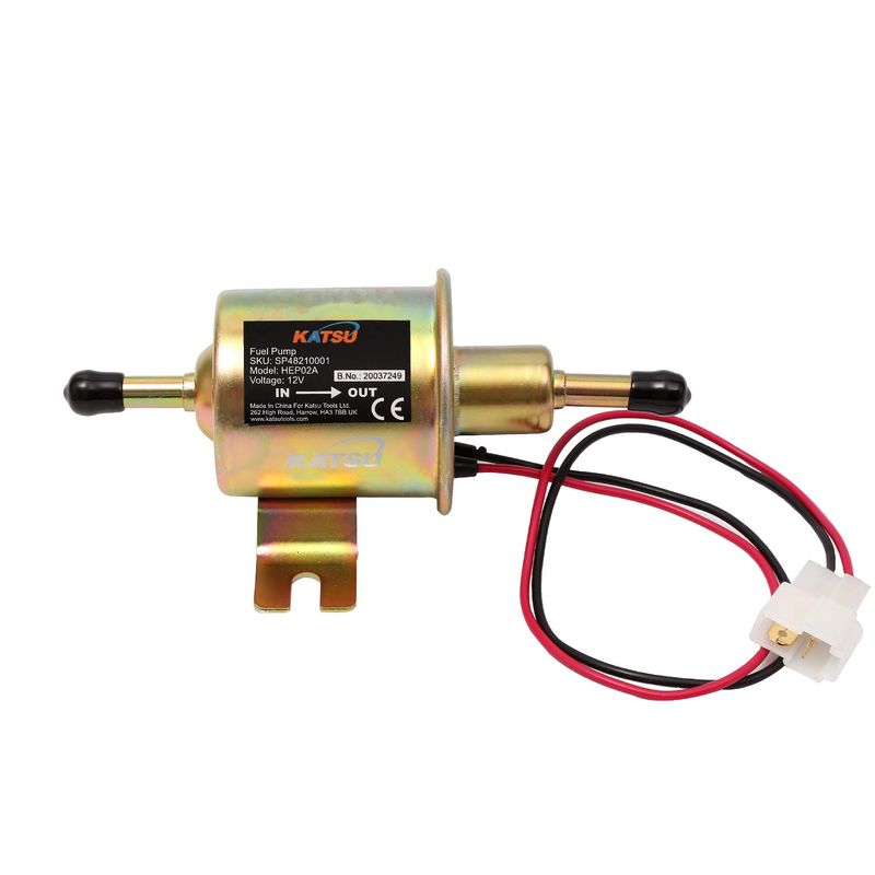 KATSU Electric Fuel Pump 12V Universal Low Pressure Inline Fuel Pump - Online Marketplace ...