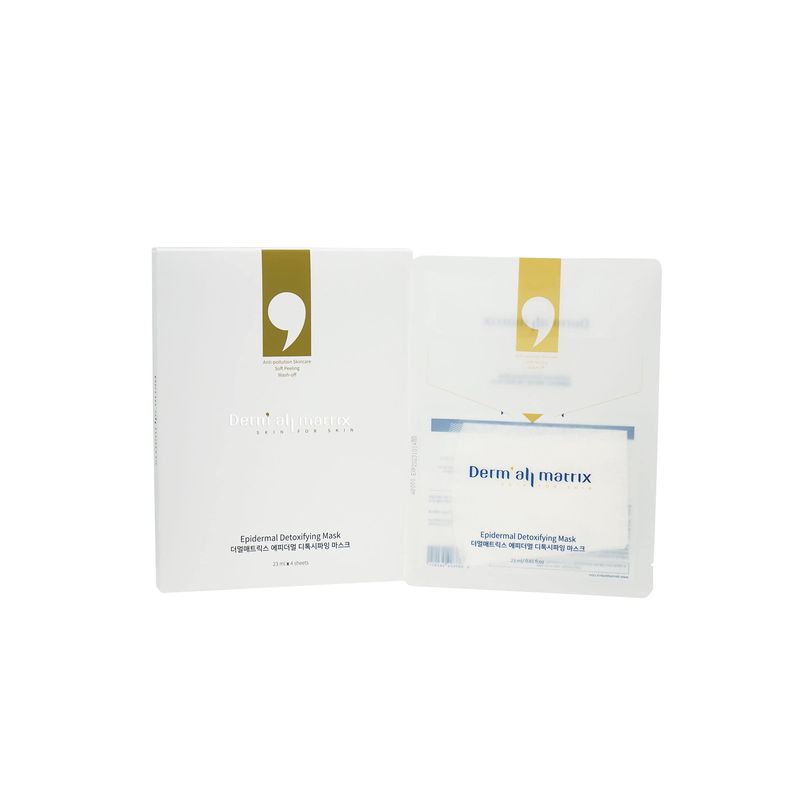 [Derm·all Matrix] Epidermal Detoxifying deep cleansing mask (23ml/sheet ...
