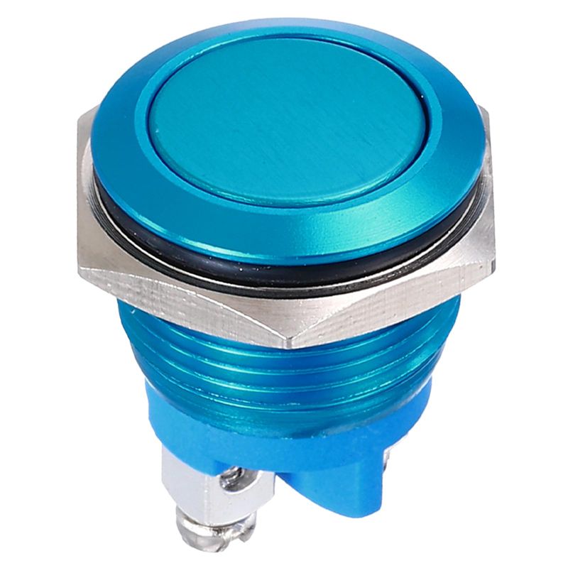 DMiotech 1 Pcs 19mm / 3/4" Push Button Switch, IP66 1NO 0-250V 5A ...