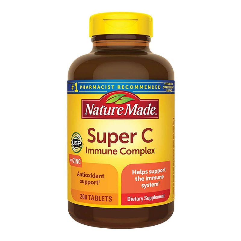 Nature Made Super C Immune Complex, 200 Tablets - Online Marketplace ...