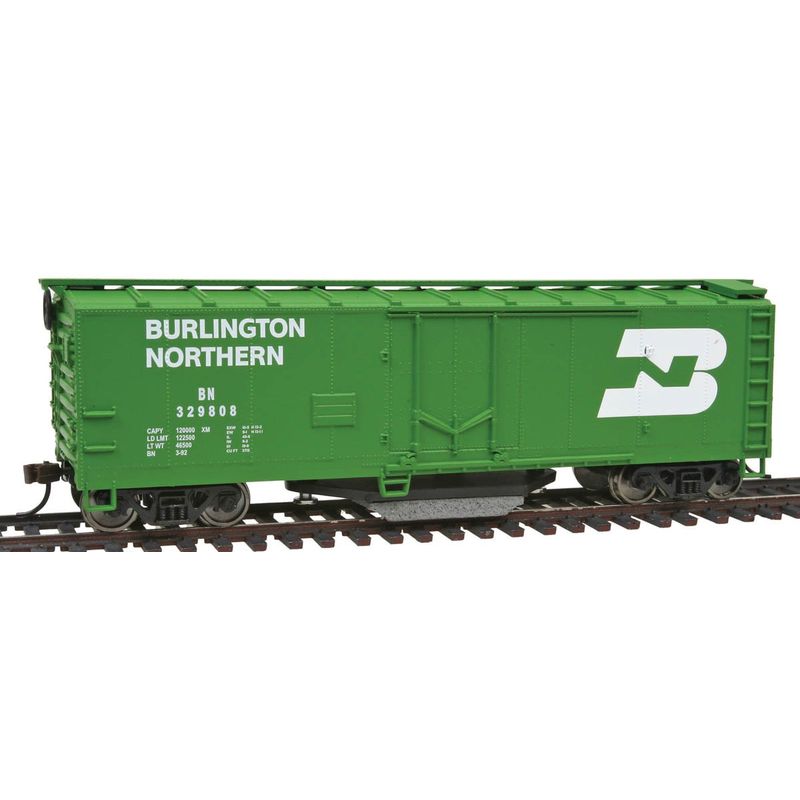 Walthers Trainline 40' Plug-Door Track Cleaning Boxcar Burlington ...