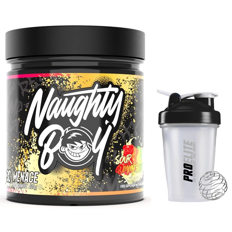 Naughty Boy NaughtyBoy Pre Workout Menace 30 Servings PreWorkout ...