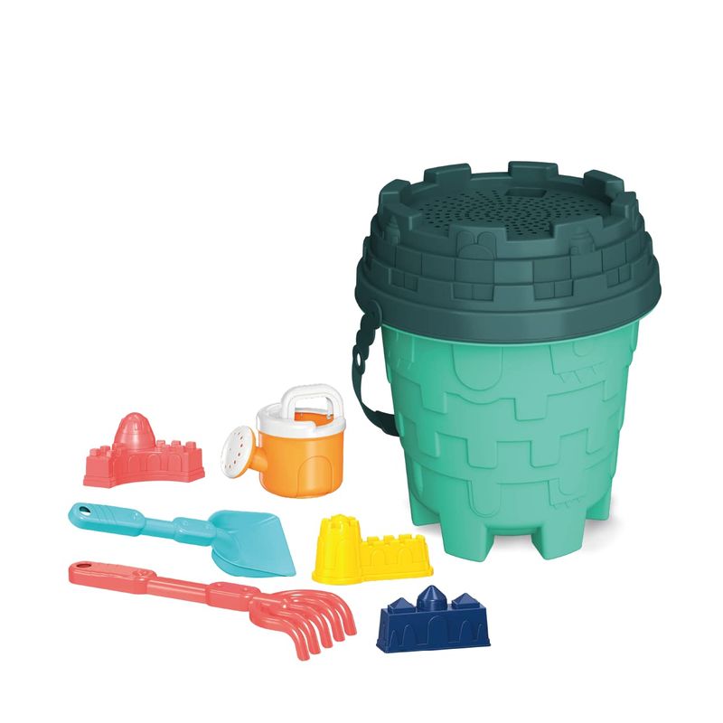 Nothing But Fun Toys Splash & Dig Beach Bucket Sand Playset Incl ...