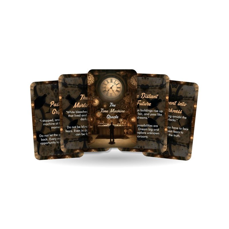 Ibiza Tarot The Time Machine Oracle - Based on H.G. Wells classic ...