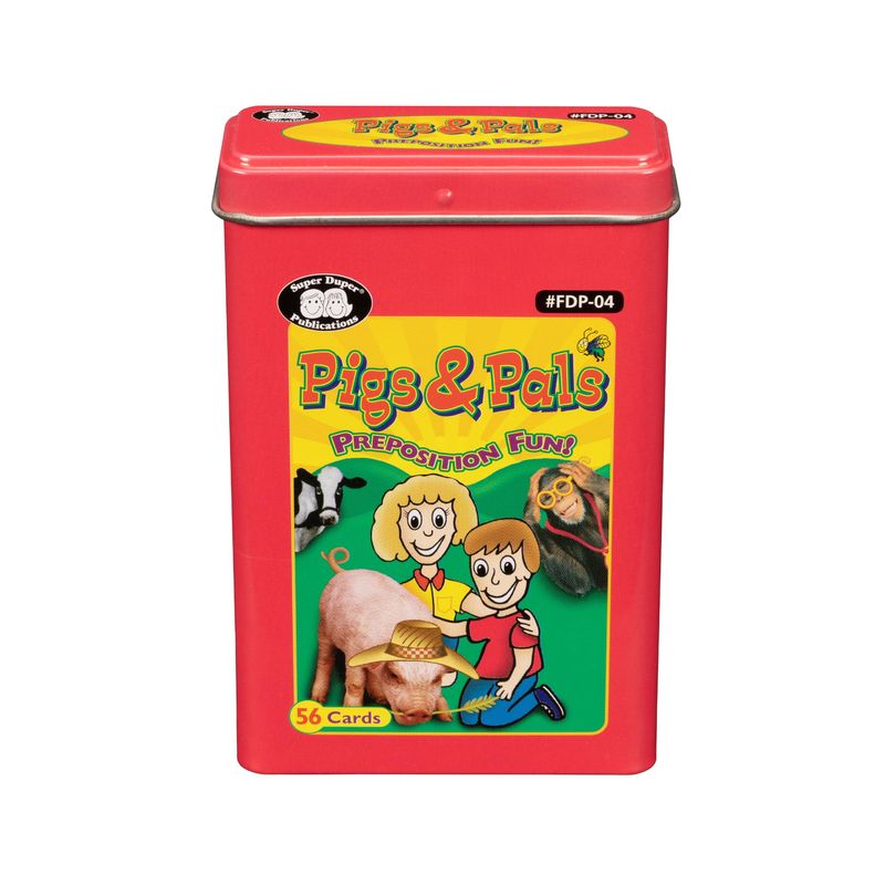 Super Duper Publications | Pigs & Pals Preposition Fun Deck Flash Cards | Educational Learning ...