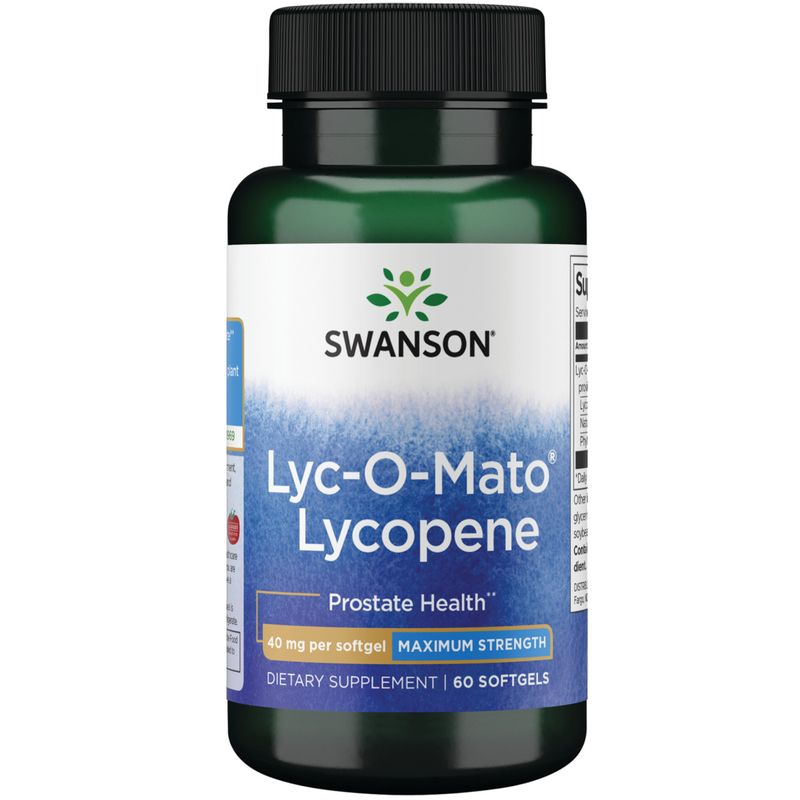 Swanson Super-Strength Lyc-O-Mato Lycopene 40 mg 60 Softgels - Online ...