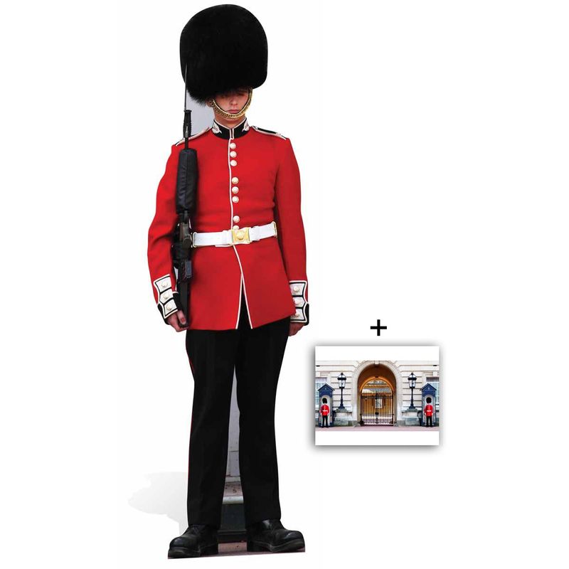 Fan Pack - The Queen's Guard Royal Family Guardsman Lifesize Cardboard ...