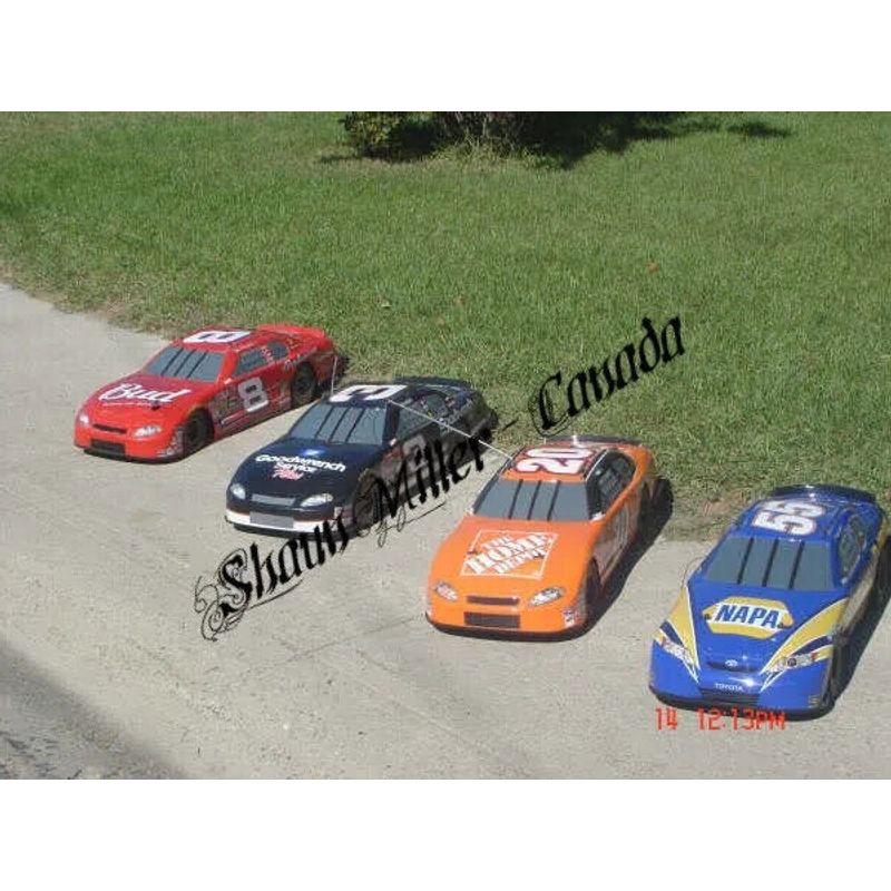 Tony Stewart #20 Body Shell For Team Up International 1:6 Nascar RC ...