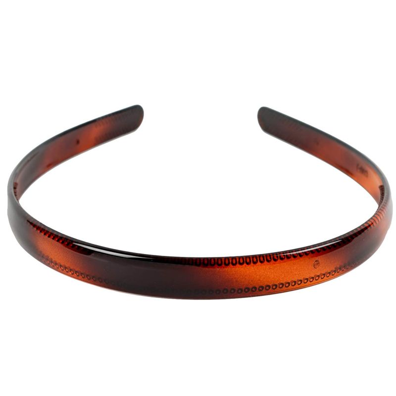 Hero Headband Brown Tortoise Shell 12mm Wide Plastic A25 - EveryMarket