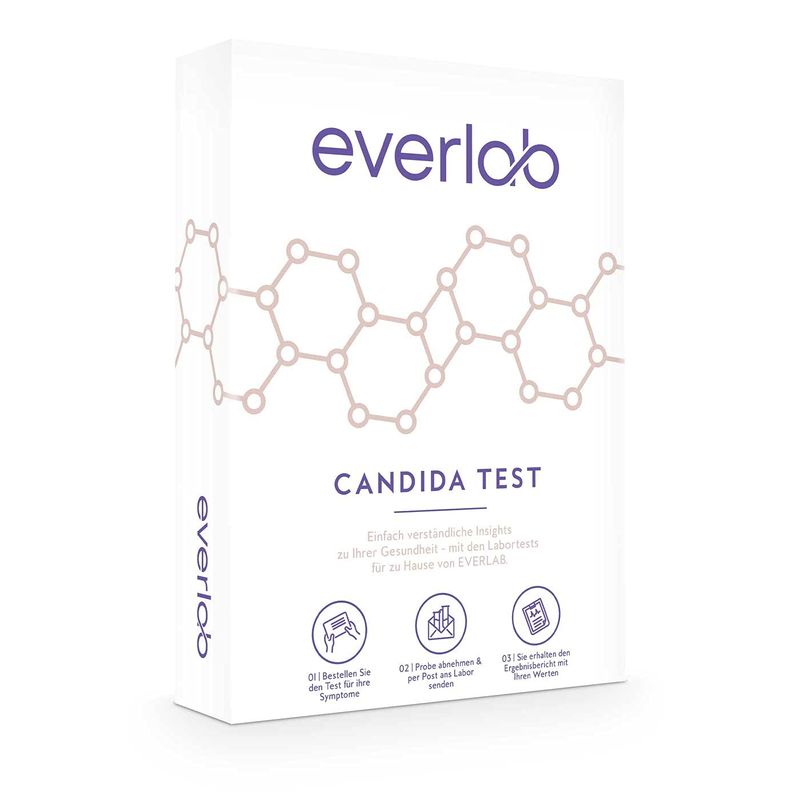 EVERLAB Candida Test - Candida albicans & Other Mushrooms Quickly ...
