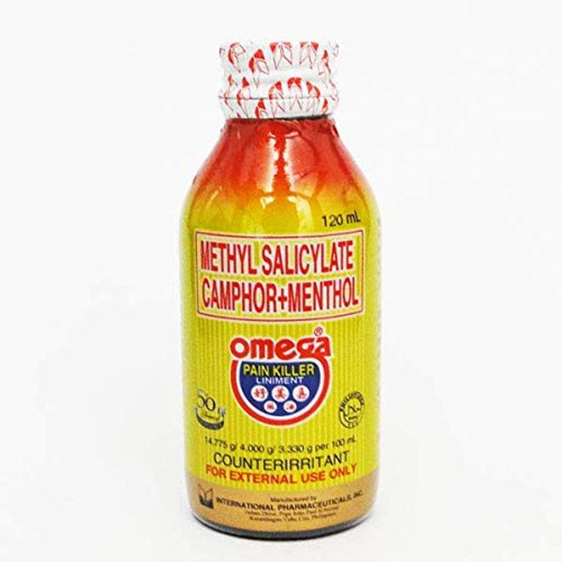 Omega Pain Killer Liniment - 120ml Genuine (New Packaging) - Online ...