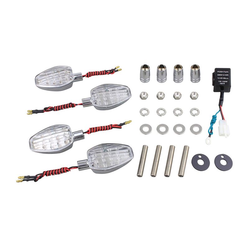 POSH 060152 LED Turn Signal for Motorcycles XJR1300/XJR1200/XJR400/S ...