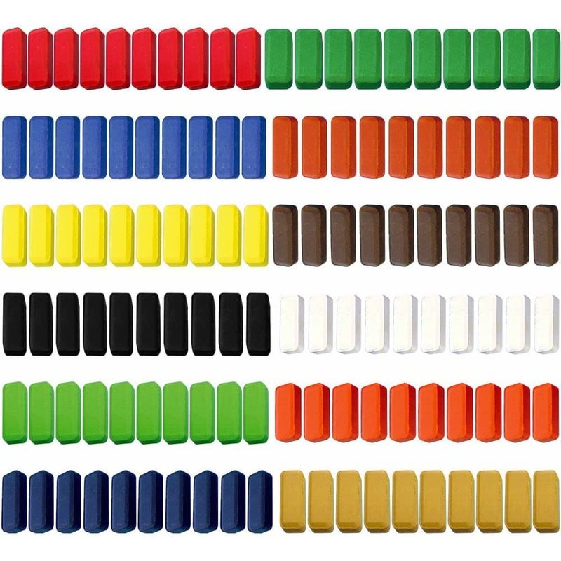 3 Ace Crafts 120 Watercolours Replacement Blocks (Assorted Colours) for ...