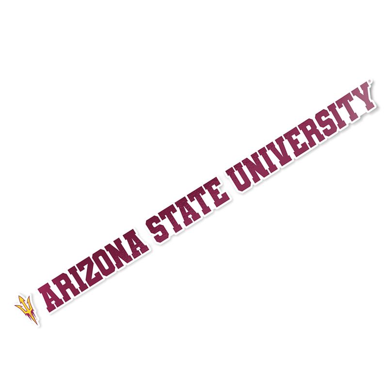 Desert Cactus Arizona State University Sticker Sun Devils ASU Name Logo ...