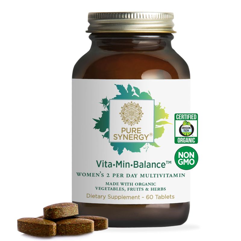 PURE SYNERGY Vita·Min·Balance | Multivitamin for Women with Iron ...
