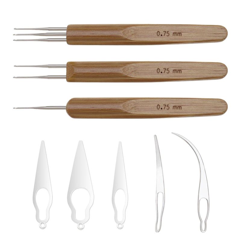 The Lord of the Tools Set of 8 Dreadlocks Tool Interlocking Tool ...