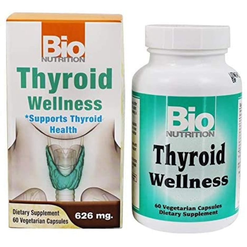 Bio Nutrition Thyroid Wellness, 60 Vegetarian Capsules - Online ...