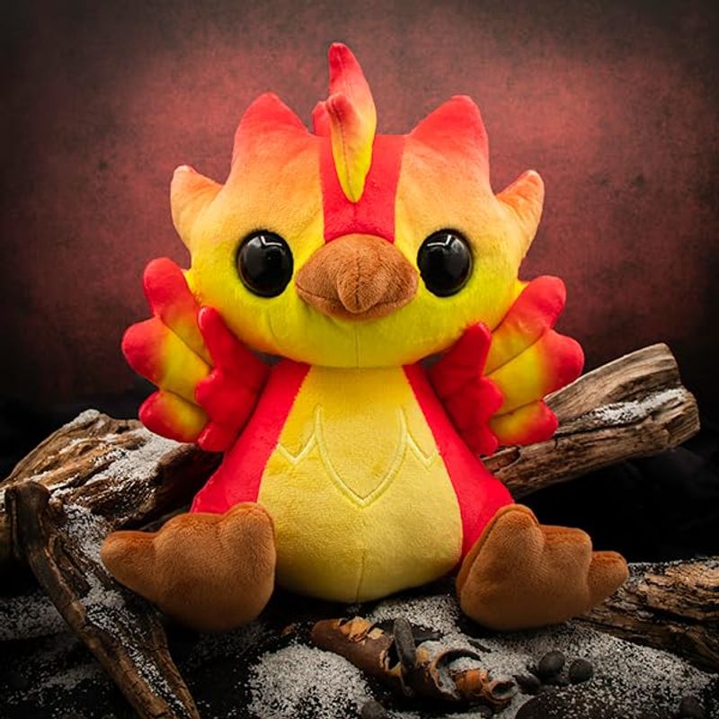Dragons and Beasties Ember: Phoenix Plush (Classic Red) - Online ...