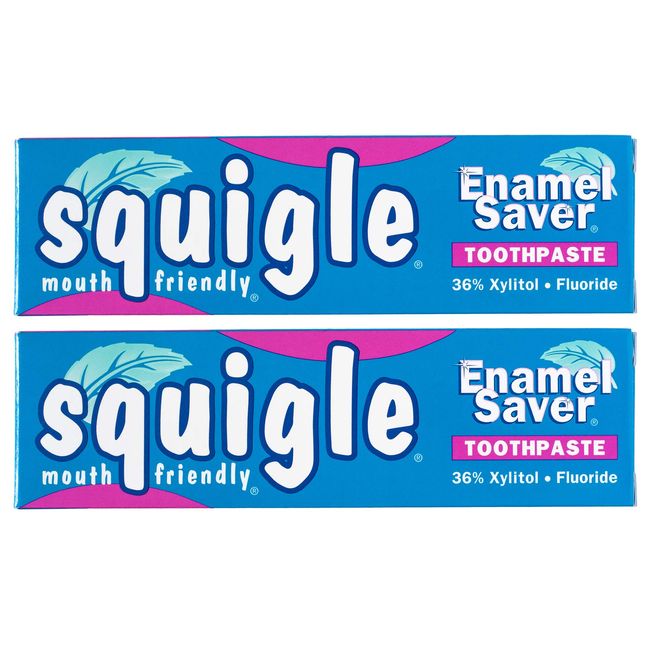 Squigle Enamel Saver Toothpaste (Canker Sore Prevention & Treatment ...