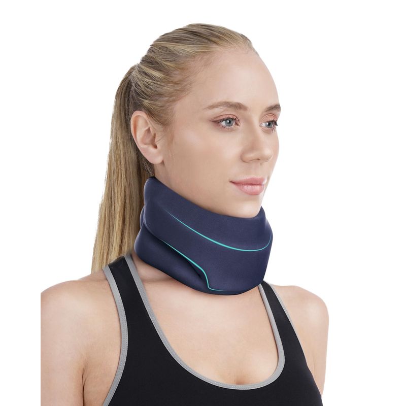 BLABOK Soft Foam Neck Brace, Universal Cervical Collar, Adjustable Neck ...