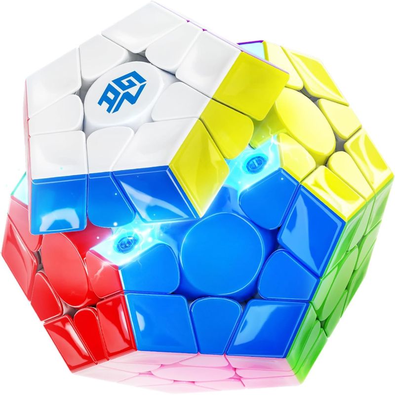 GAN Megaminx Maglev, Magnetic Dodecahedron Speed Cube with 160 Magnets ...