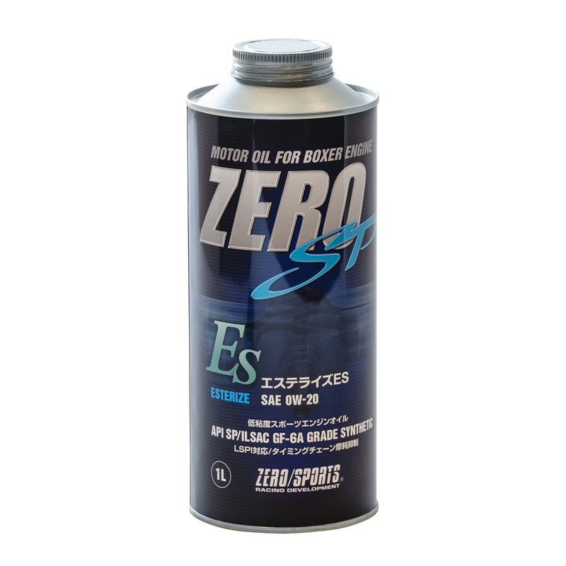 ZERO SPORT ESTERIZE ES 0W-20 API SP/ILSAC GF-6A Horizontal Opposite ...