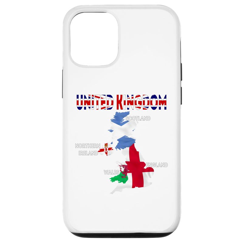 iPhone 13 Pro UK Flag Map UK Scotland Wales Northern Ireland Map ...