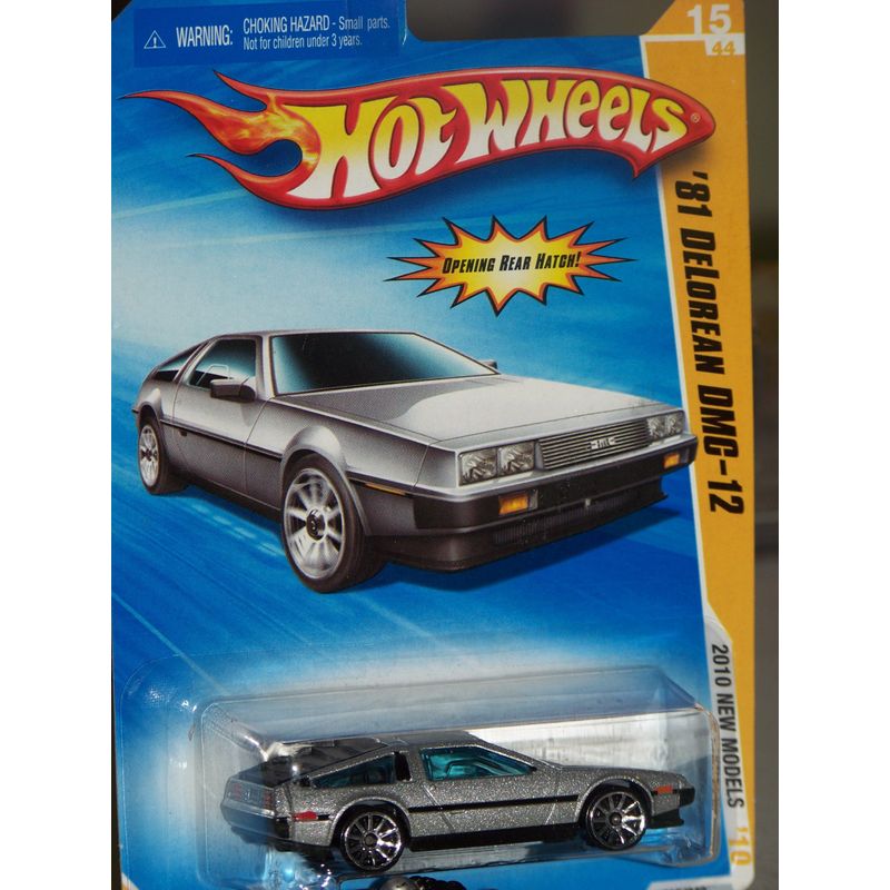 Hot Wheels Delorean DMC-12 2010 New Models 81 Delorean DMC-12 First ...