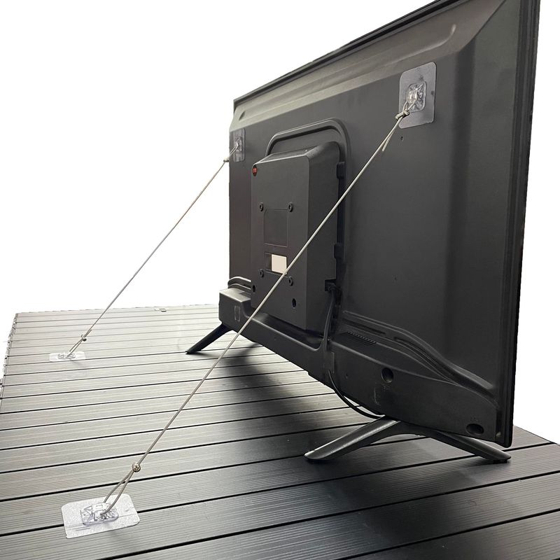 8 Pack SperathLigy Adjustable 42" TV Safety Straps,Furniture Anchors ...