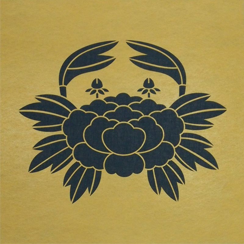 Stencils Peony Family Crest 2 Sizes Crabber 型紙 - Online Marketplace ...