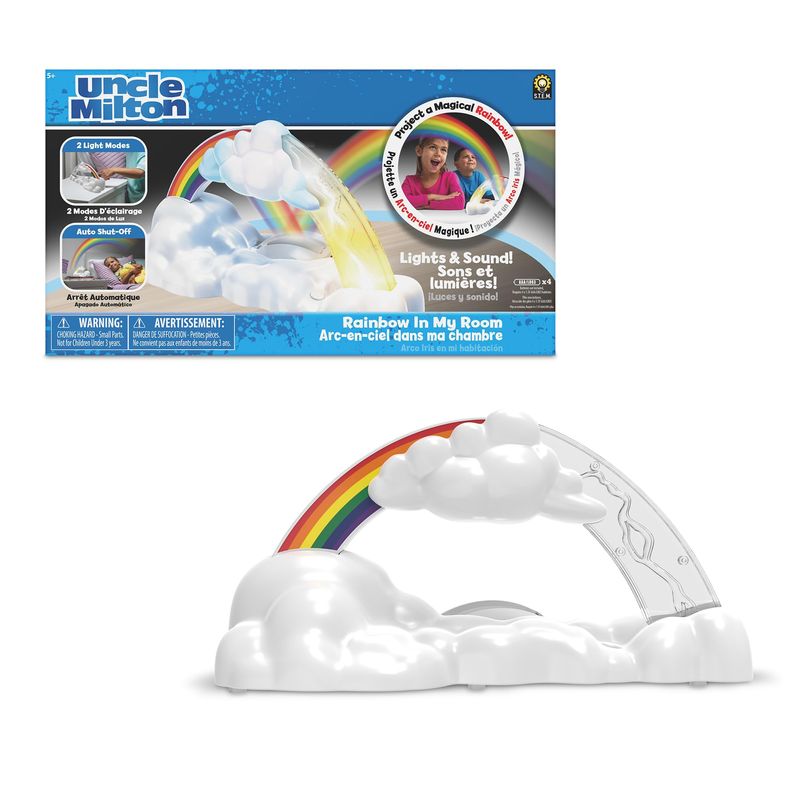 Uncle Milton , Rainbow in My Room 2.0 , Kids Educational Toys, Includes Rainbow Light Projector ...